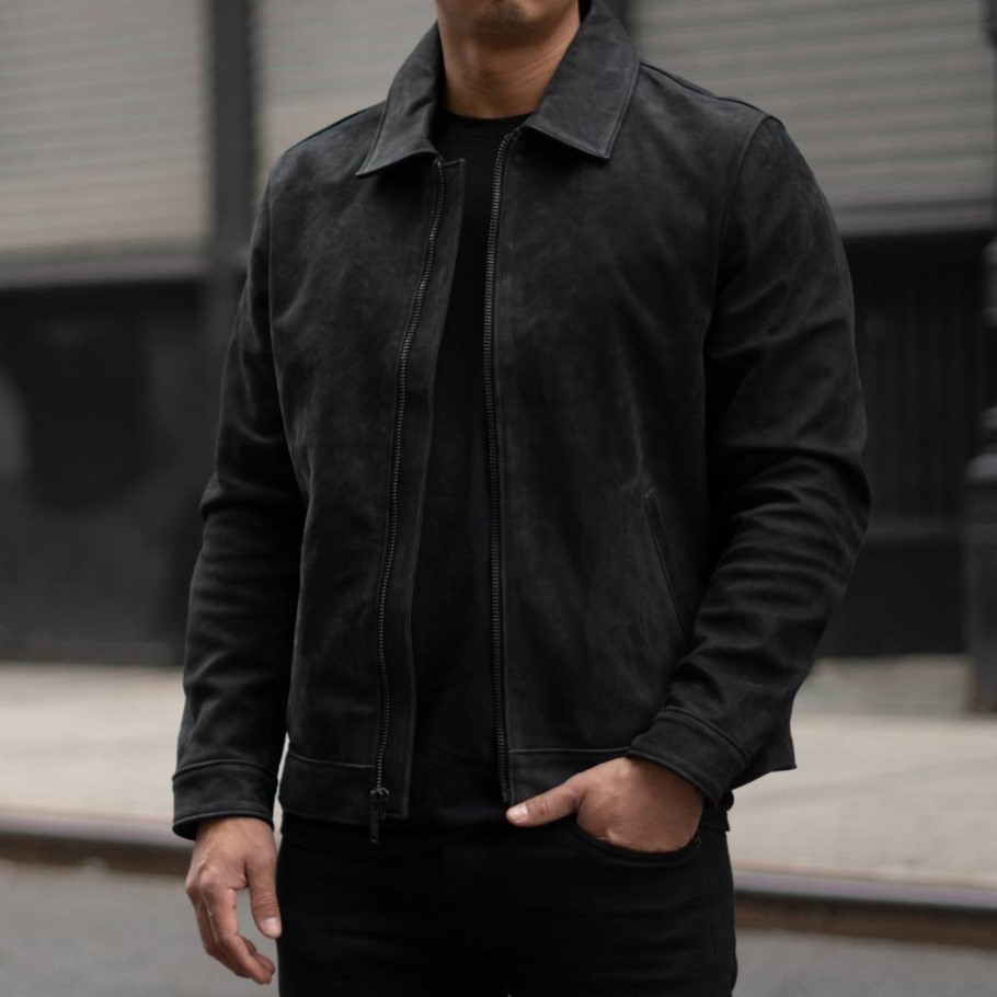 Black Matte Monday Keanu Jacket [THURCA145] : Official Site | Thursday ...