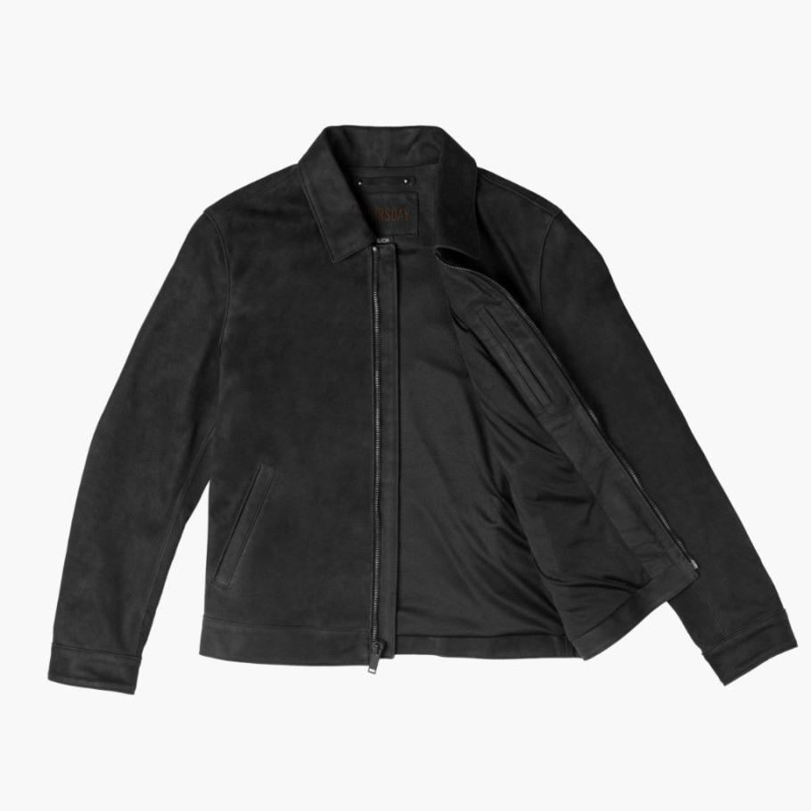 Black Matte Monday Keanu Jacket [THURCA145] : Official Site | Thursday ...
